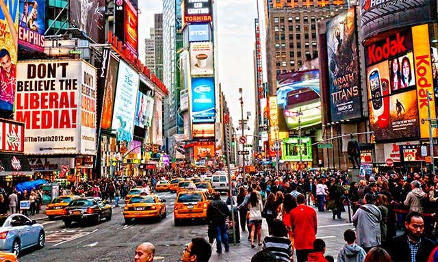 Times Square La Zona Más Animada Y Famosa De Nueva York